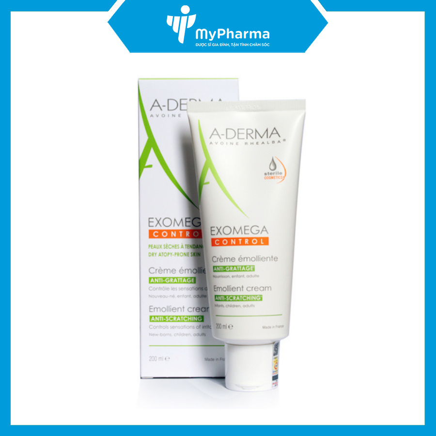 A - Derma Exomega Control Cream - MyPharma