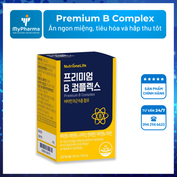 Premium B Complex - ăn ngon miệng, tăng cường tiêu hóa và hấp thu
