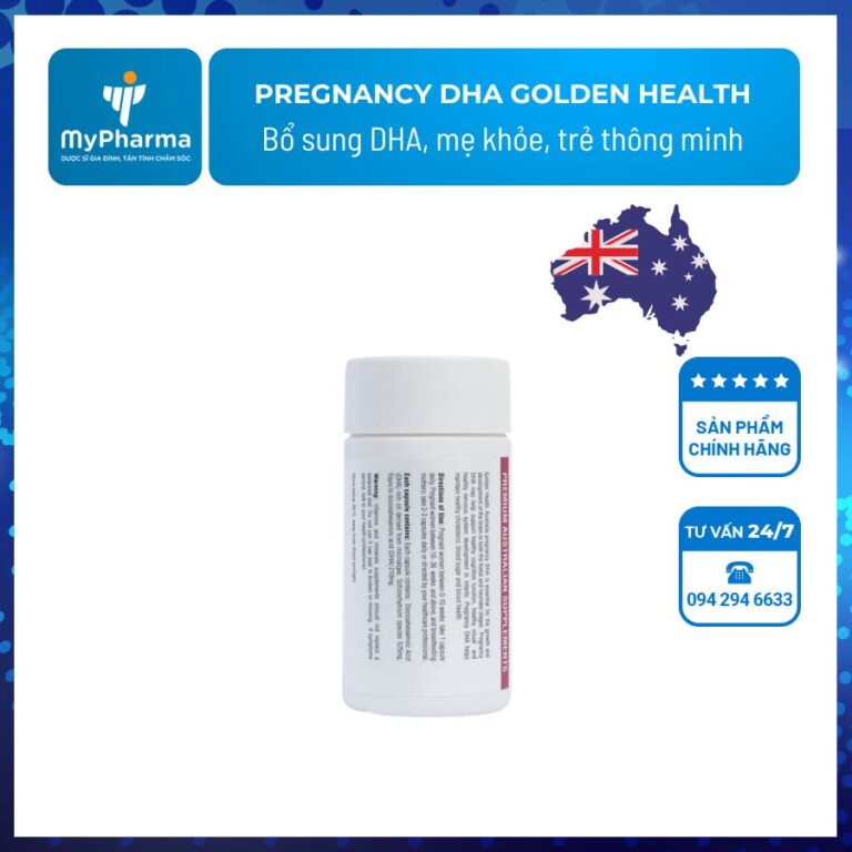 Pregnancy DHA Golden Health - Viên uống bổ sung DHA cho mẹ bầu - MyPharma